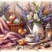 Cozy Spring Clip Art Bundle 10 High Res Watercolour Jpgs for Junk ...