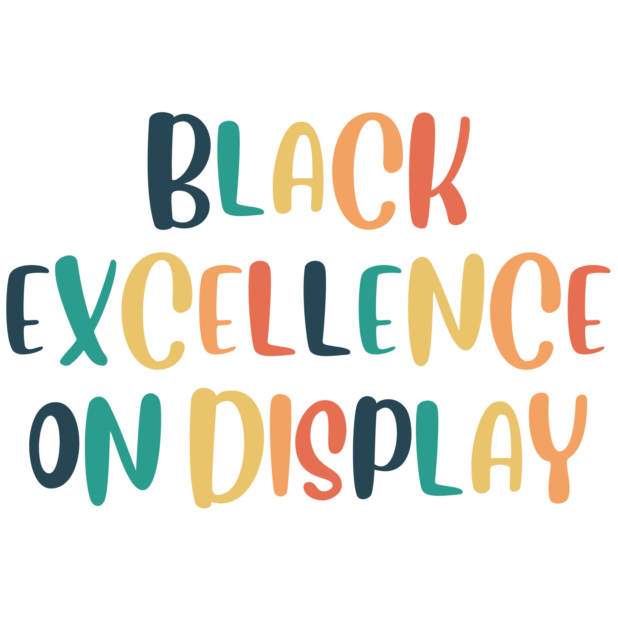 Black Excellence Svg Black History Svg African American Svg Black Woman ...