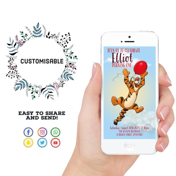 Tigger Birthday - Etsy UK