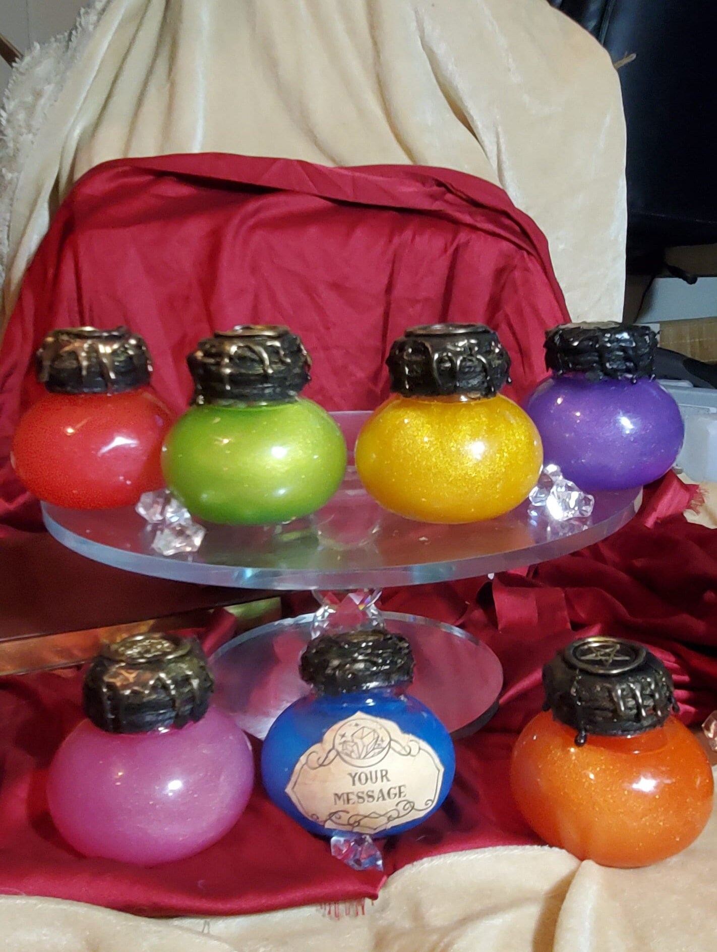 Customizable Interactive Magic Potion Phial Bottle for Props, Cosplay ...