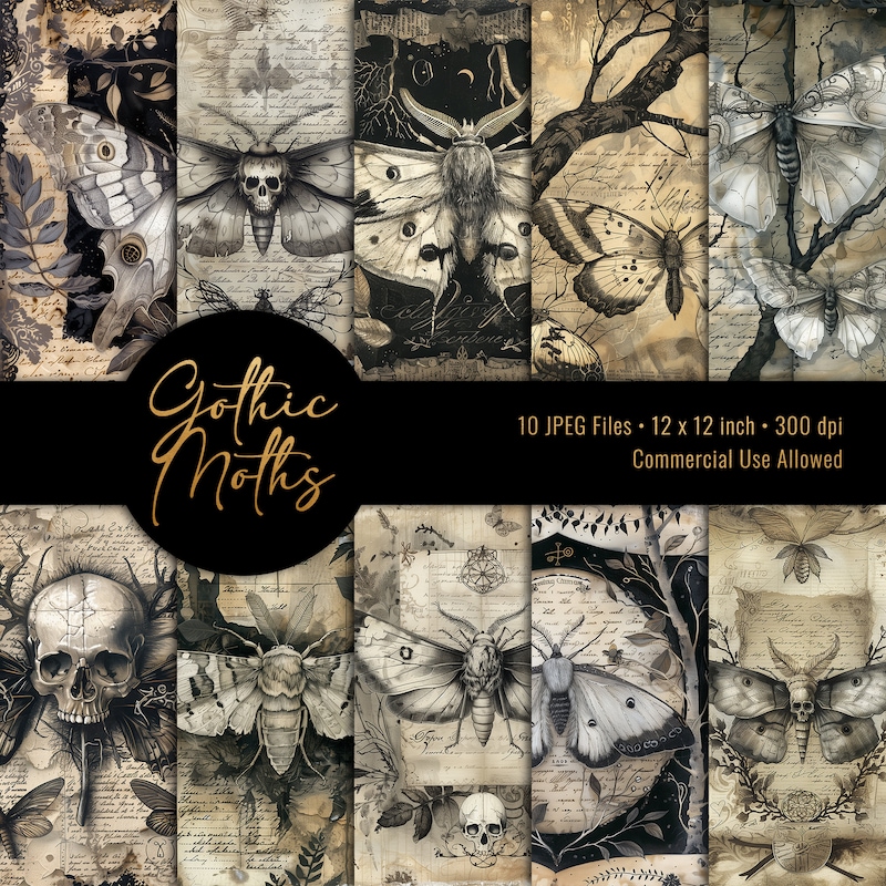 Gothic Paper - Etsy