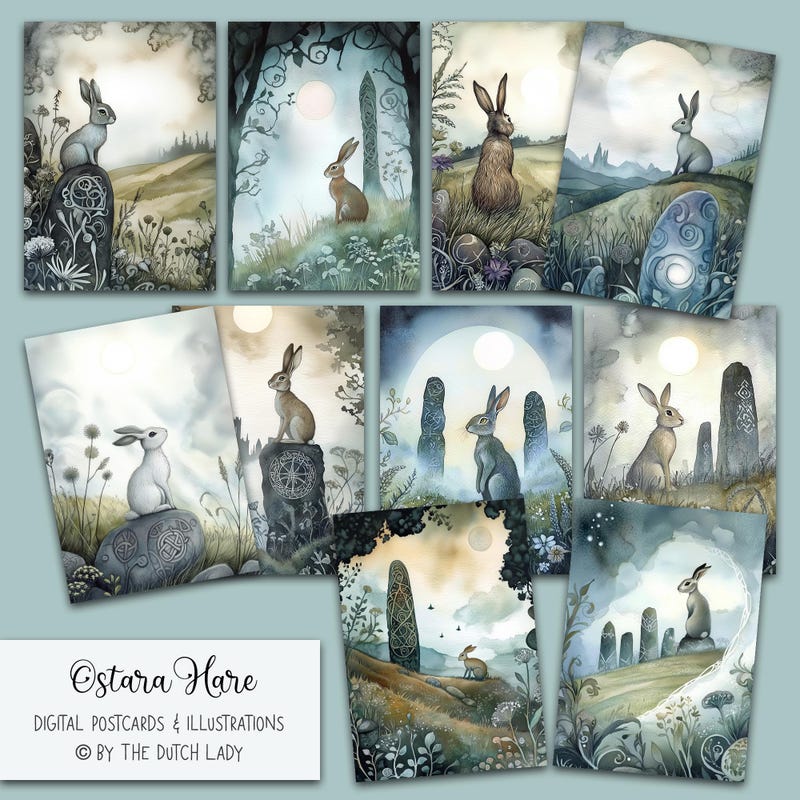 Ostara Hare - Etsy