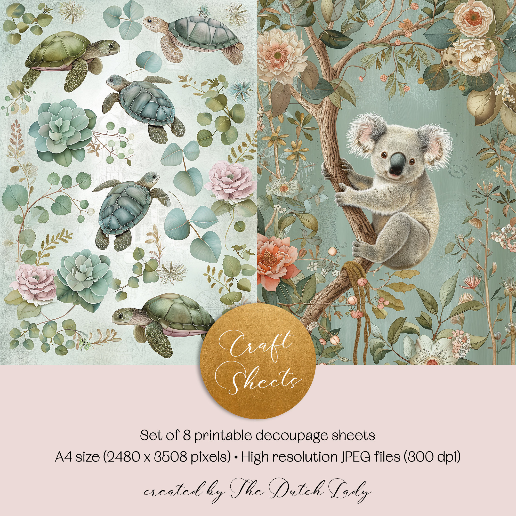 Australian PRINTABLE Journal Paper Pack, Digital Scrapbook Papers ...