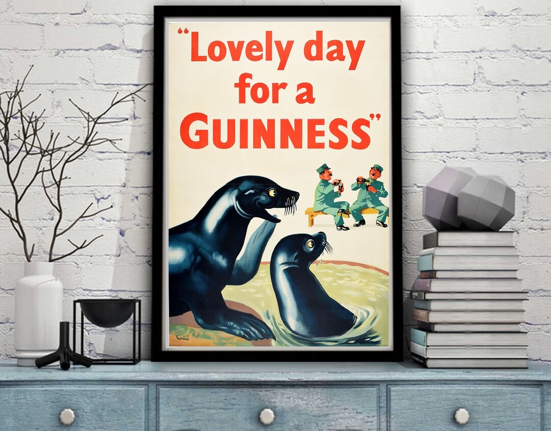 Guinness Beer Propaganda Retro Posters Vintage Quotes Original Quality ...