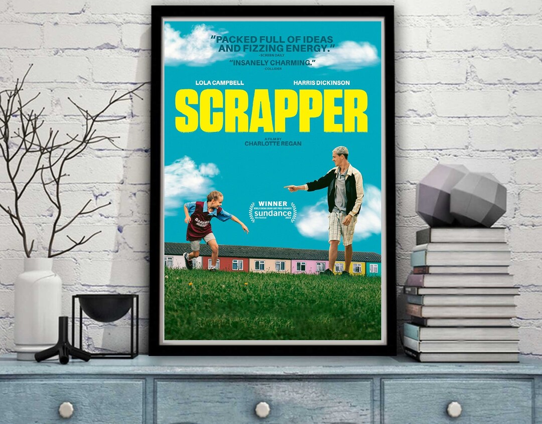 Scrapper 2023 Movie Film Original Quality Poster Print Custom Sizes Art ...