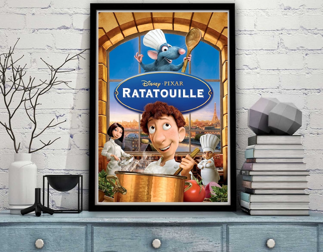 Ratatouille , Anime, Animation ,fantasy, Chef, Cooking, Poster, Print ...