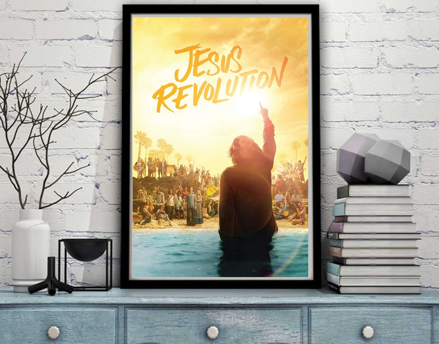Jesus Revolution 2023 Hippie Pastor Preacher Church Artwork Cover Art ...