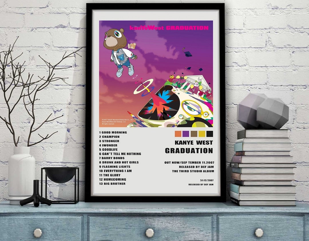 Kanye West Graduation Hip Hop Rnb R&B Music Musician Fan Singer Pop ...