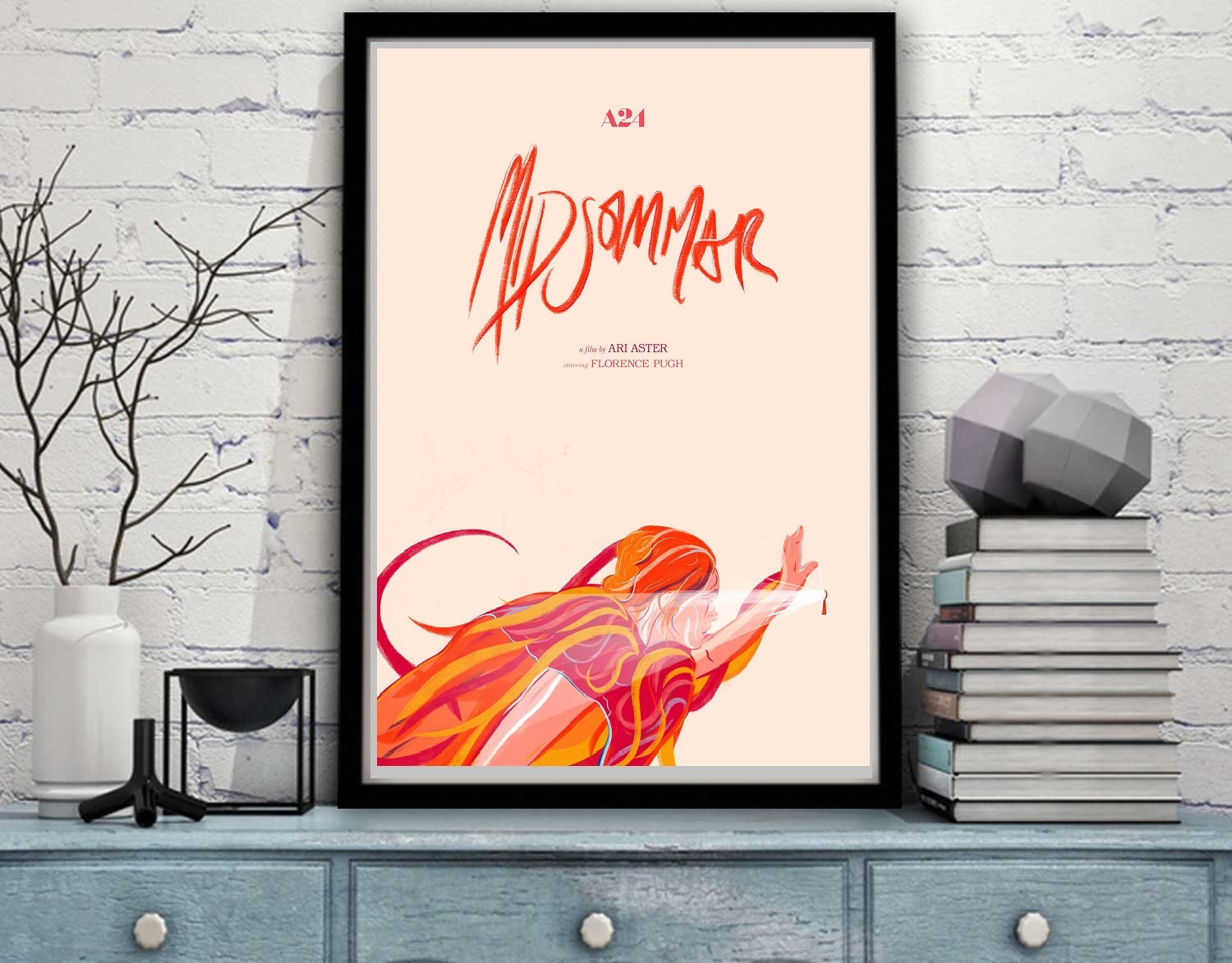 Midsommar 2019 Horror Mystery Magic Festival Dark Movie Film Poster ...