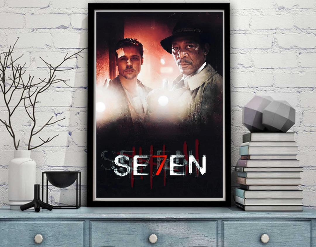 Se7en Serial Killer Detective Investigate Crime Movie Film Original ...