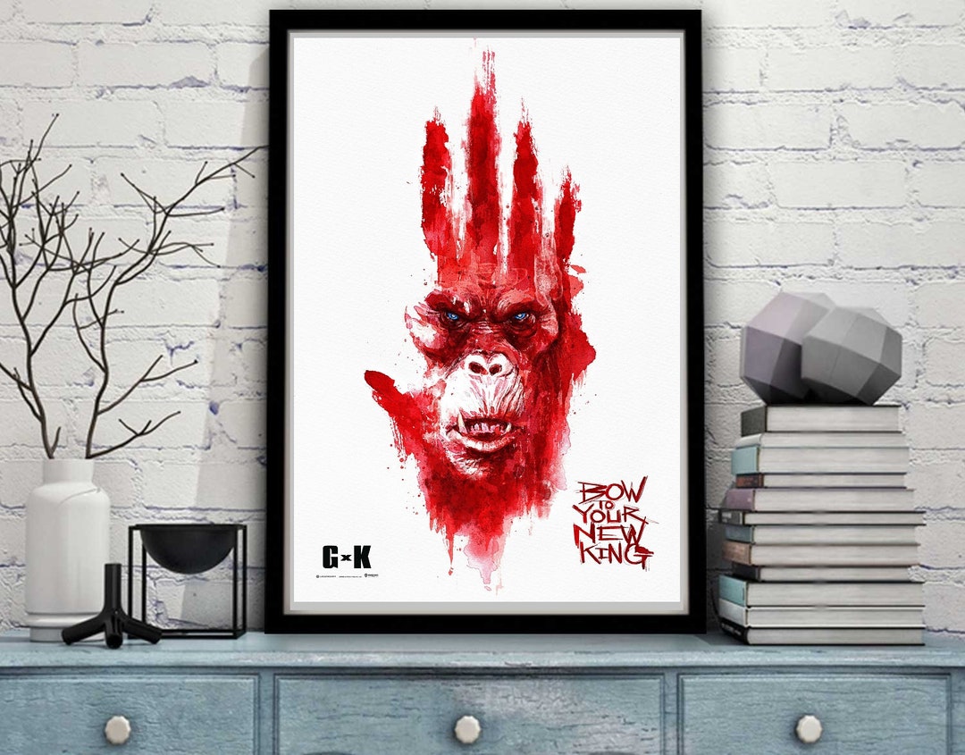 Godzilla X Kong the New Empire Reptile Monster Post Apocalyptic ...