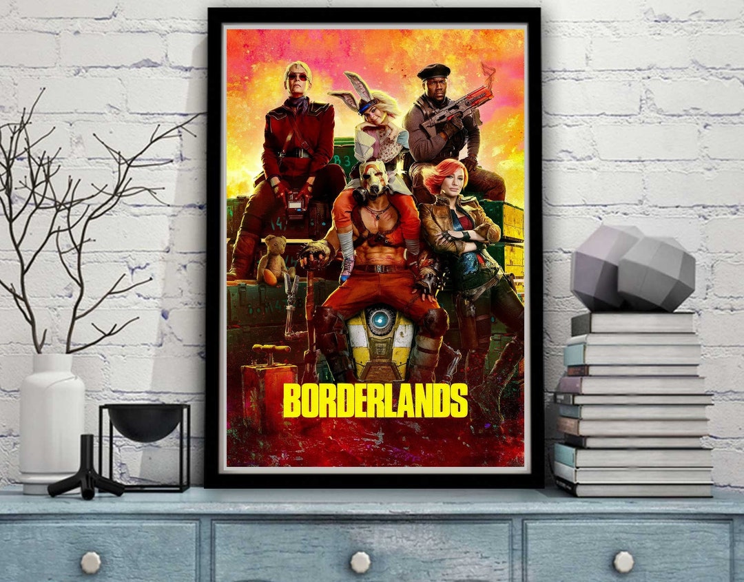 Borderlands 2024 the Movie Sci Fi Artwork Alternative original Wall Decor Gift Alternative ...