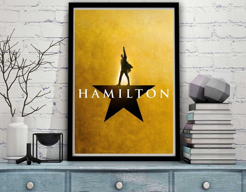 Hamilton Story of America History Original Hamilton Historical Print ...