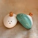 Ceramic Salt and Pepper Shakers - Etsy