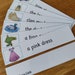 Montessori Early Reading Materials, Pink and Blue Phrase and Sentence ...