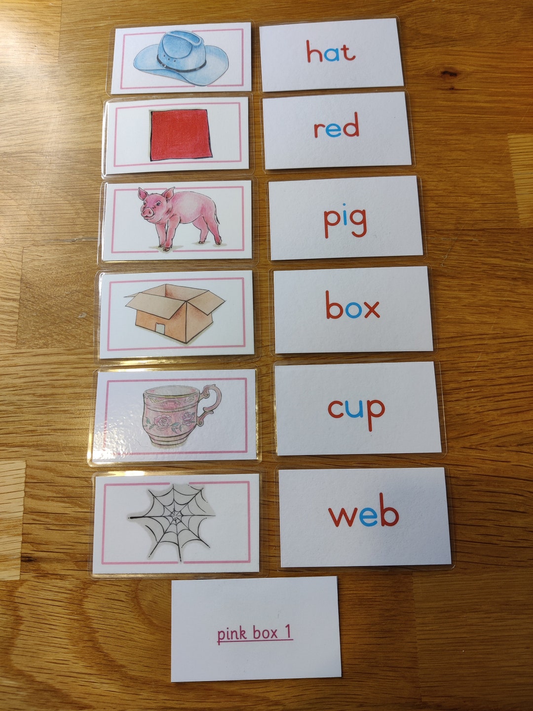 Montessori Pink Series Bundle for Early Readers - Etsy