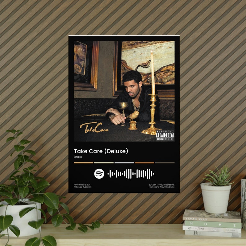 Drake Take Care deluxe Album Cover Art Print Perfect for - Etsy