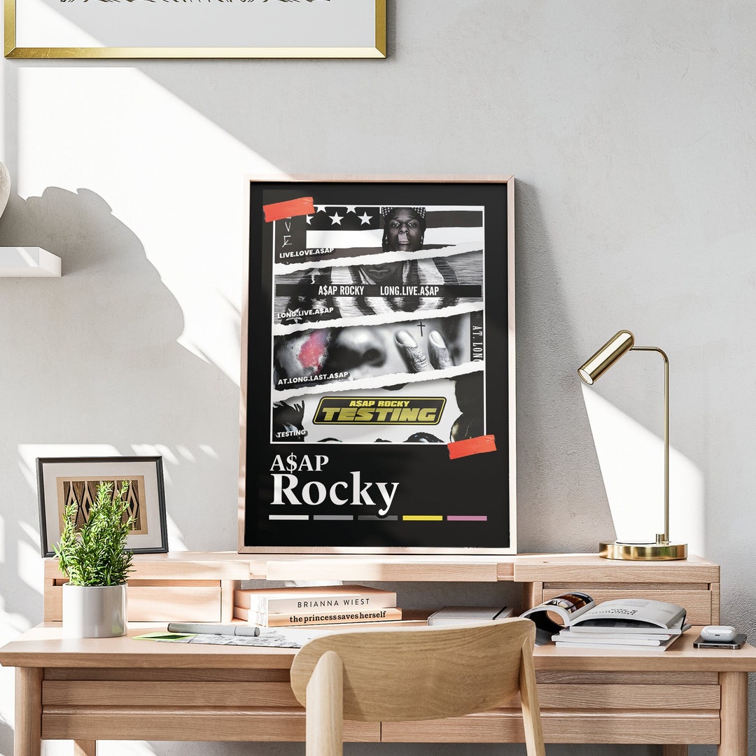 ASAP Rocky Inspired 'legacy' Album Collage Poster - Etsy UK