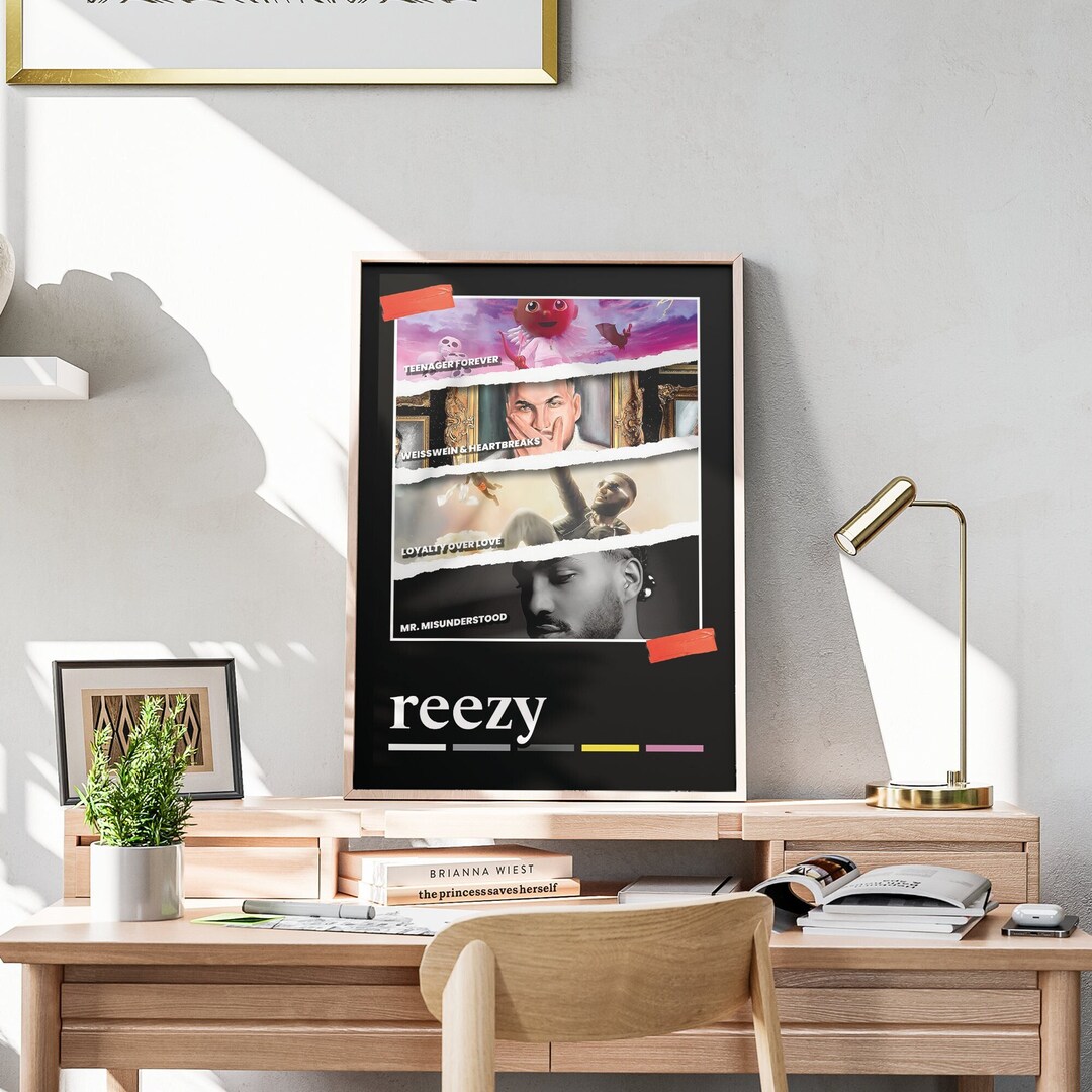Reezy Inspired 'legacy' Album Collage Poster - Etsy