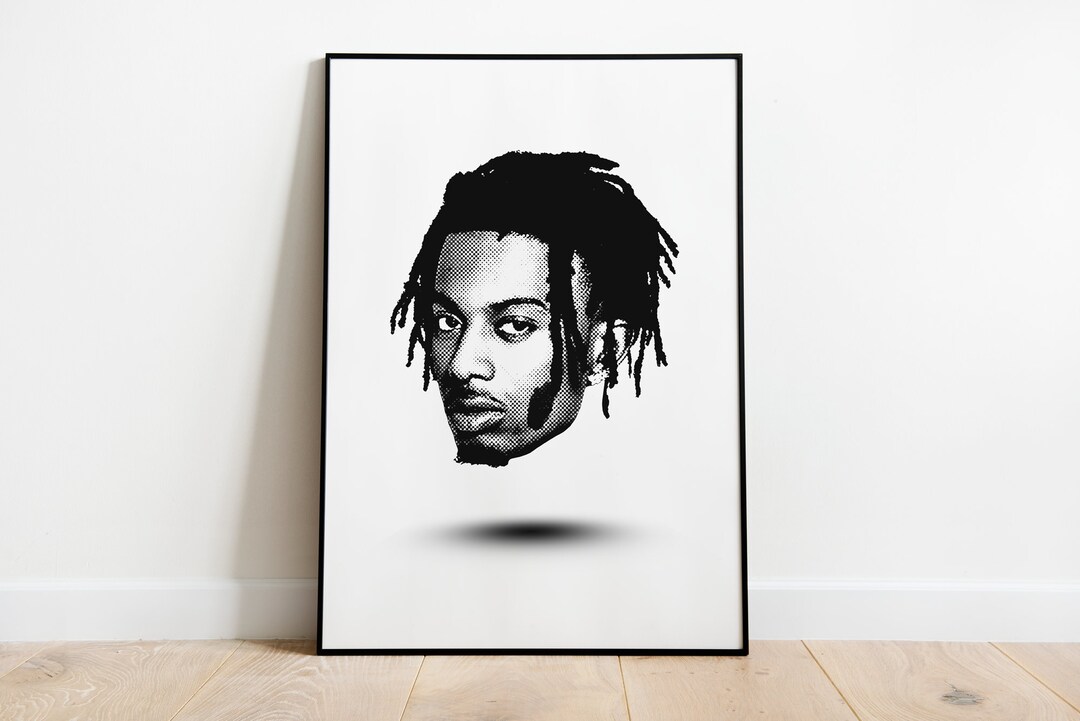 PLAYBOI CARTI Inspired Portrait Poster / Rap Music Poster / Hiphop Wall ...