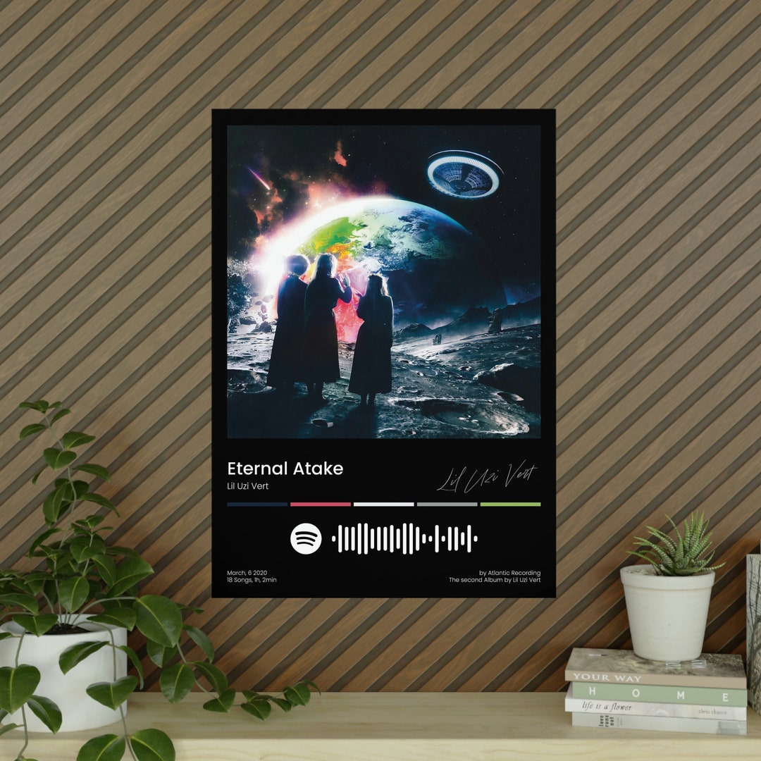 Lil Uzi Vert Eternal Atake Album Cover Art Print Perfect for - Etsy