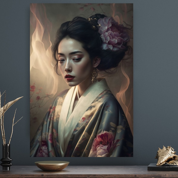 Asian Inspired Art - Etsy
