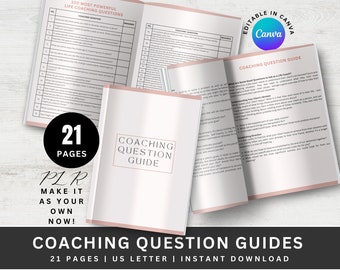 Coaching Session Planners Worksheets |coaching Toolkit |coaching ...
