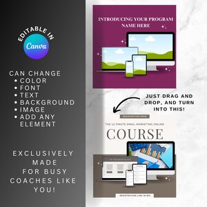 92++ Mockup Template for Coaches, Course Creator Mockups, Digital ...