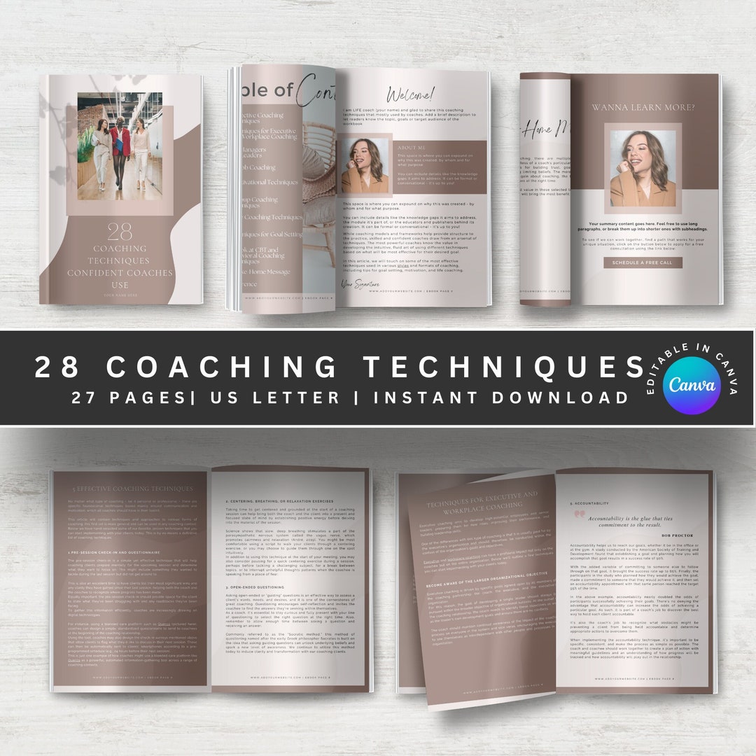 Coaching Techniques Guide Confident Coaches Use | Coaching Guide ...