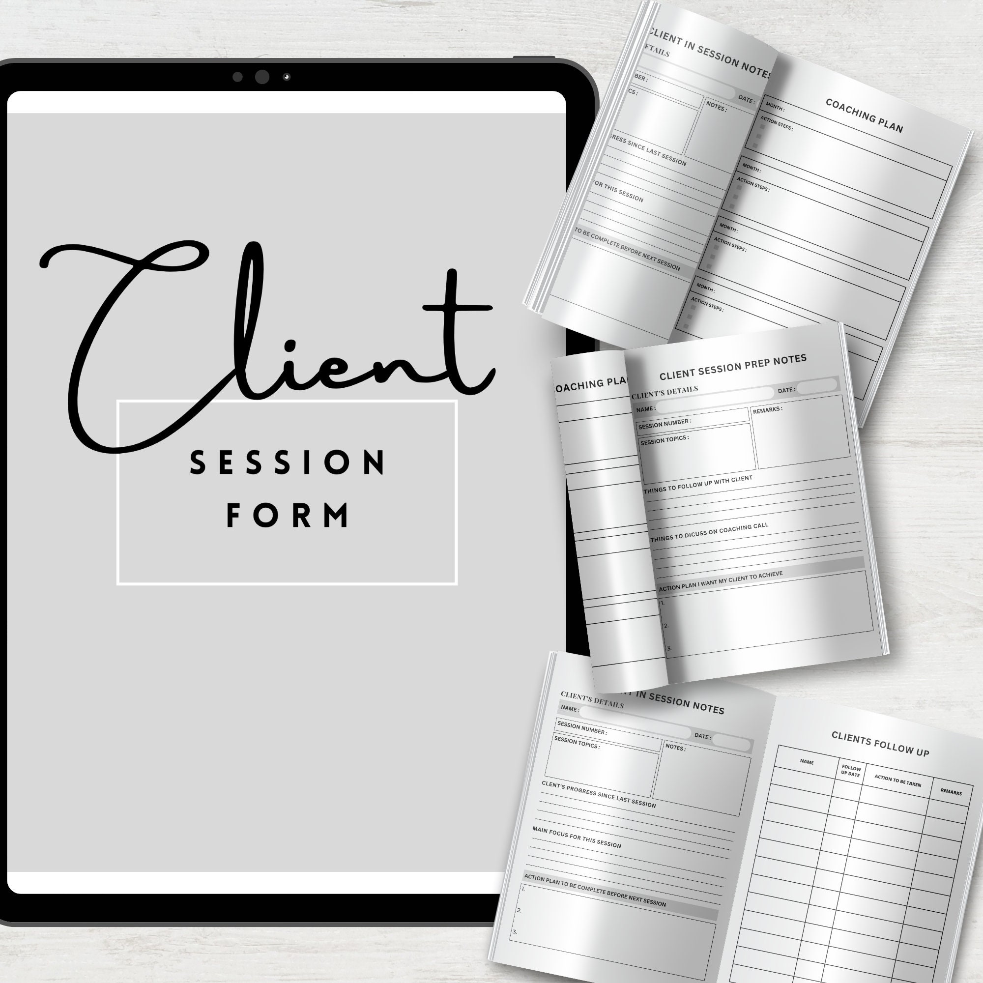 Client Session Form Session Notes Intakes Notes Coaching Toolkit ...