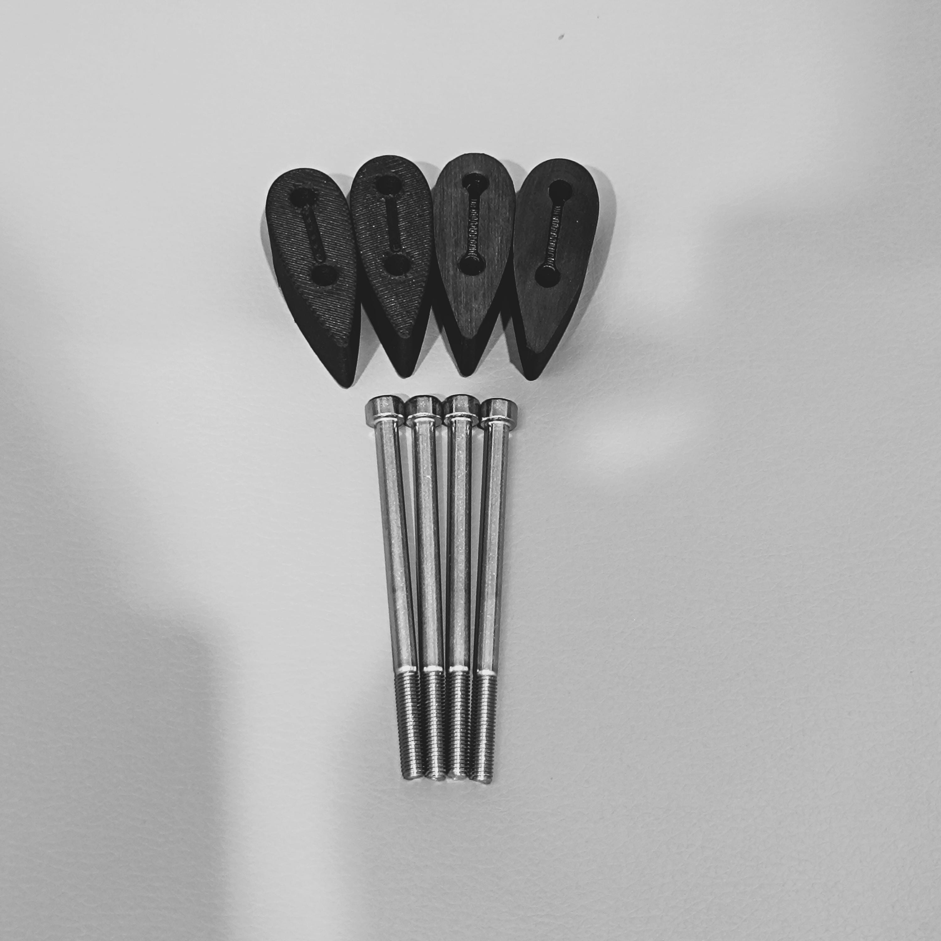 3T Aura Pro Berezza Ventus Zefiro Aero Spacers – TT Riser Kit ...