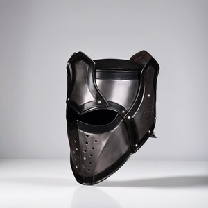 Kaldor Darkened Helmet - Handcrafted Medieval Knight's Armor, for ...