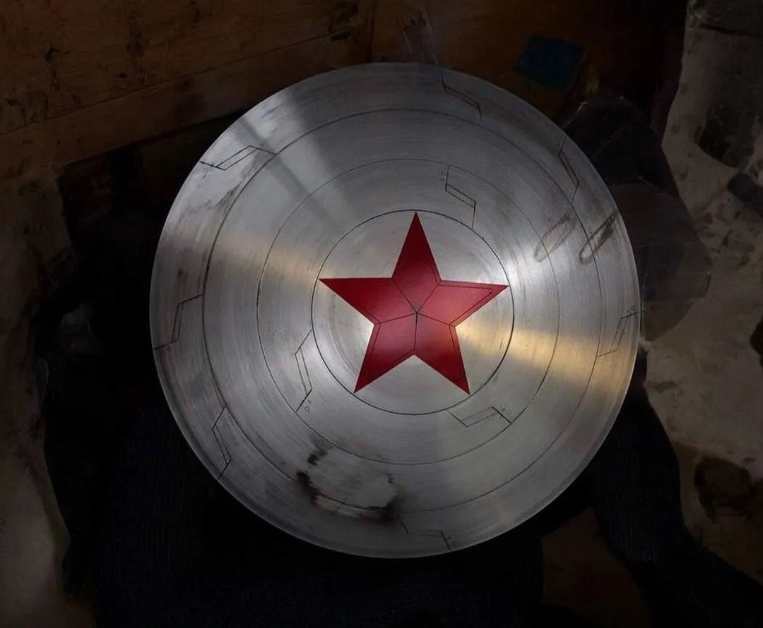 Limited Addition Marvel Captain America Shield Bucky Custom Design for ...