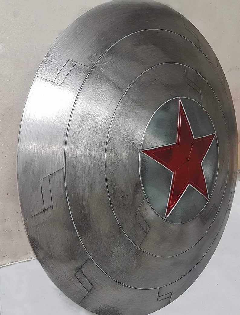 Captain America Bucky Custom Design Shield Collectible Décor Legend ...