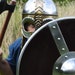 Handmade Beowulf Spectacle Helmet | Viking Chainmail Armor, Cheek ...