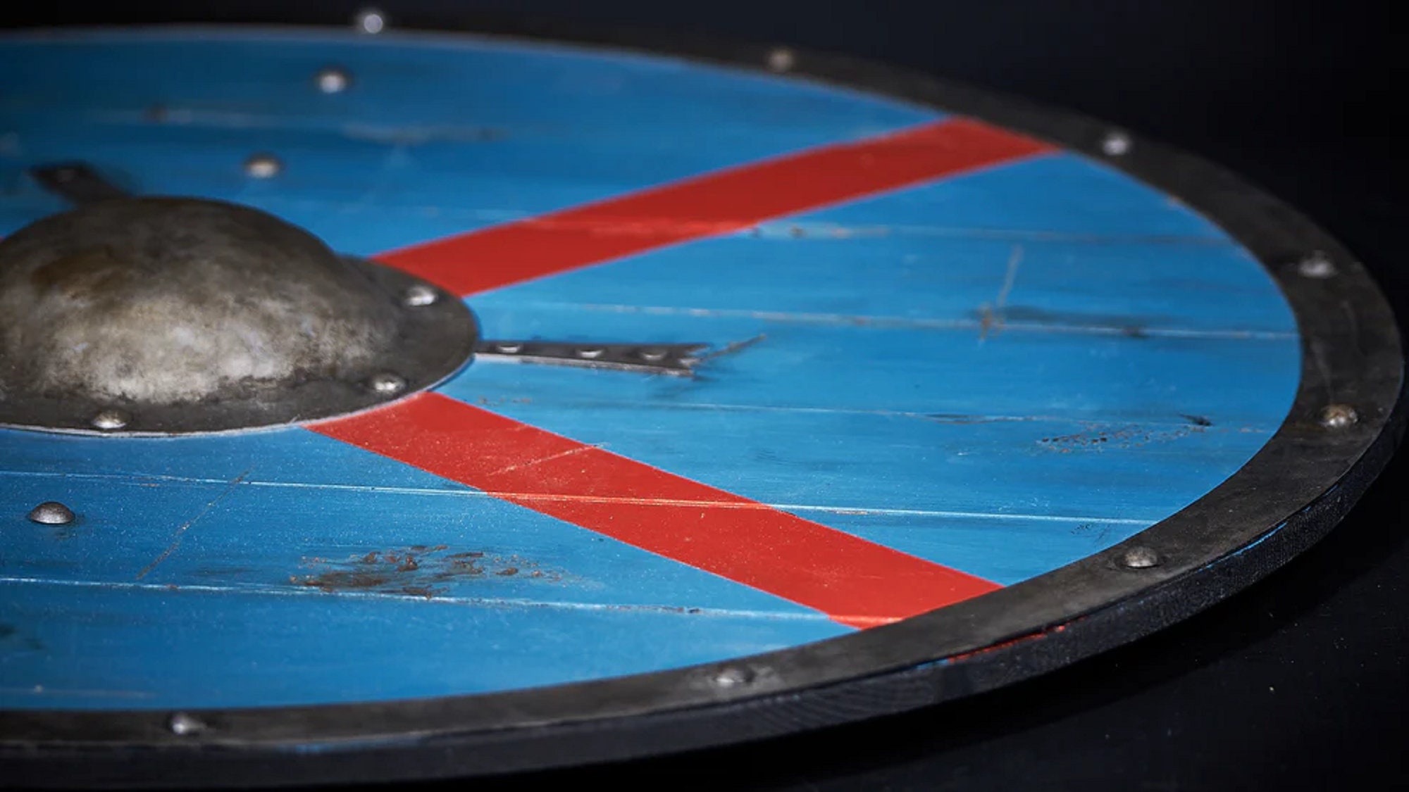 Rollo Sigurdsson, Wooden Viking Shield Knight Valhalla Shield Wall ...