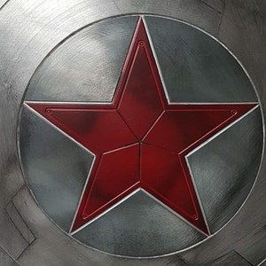 Captain America Bucky Custom Design Shield Collectible Décor Legend ...