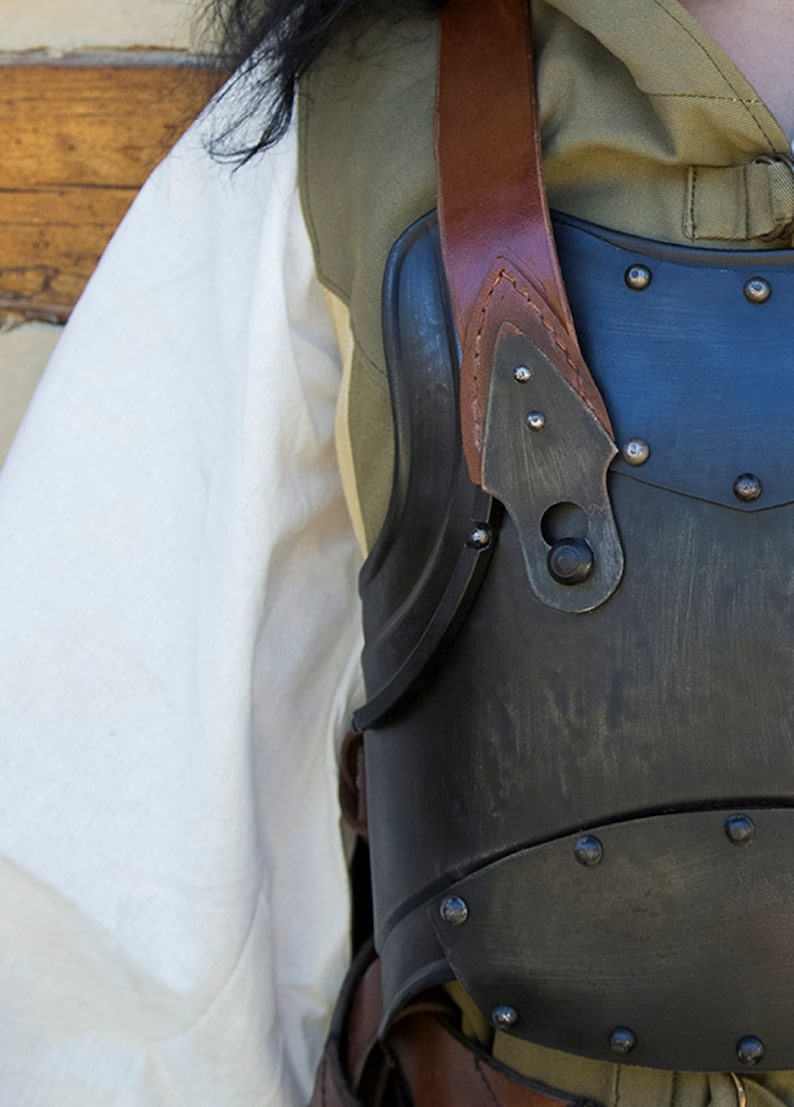 Medieval Armor Fantasy Merc Light Armor Chestplate, Warrior Steel ...