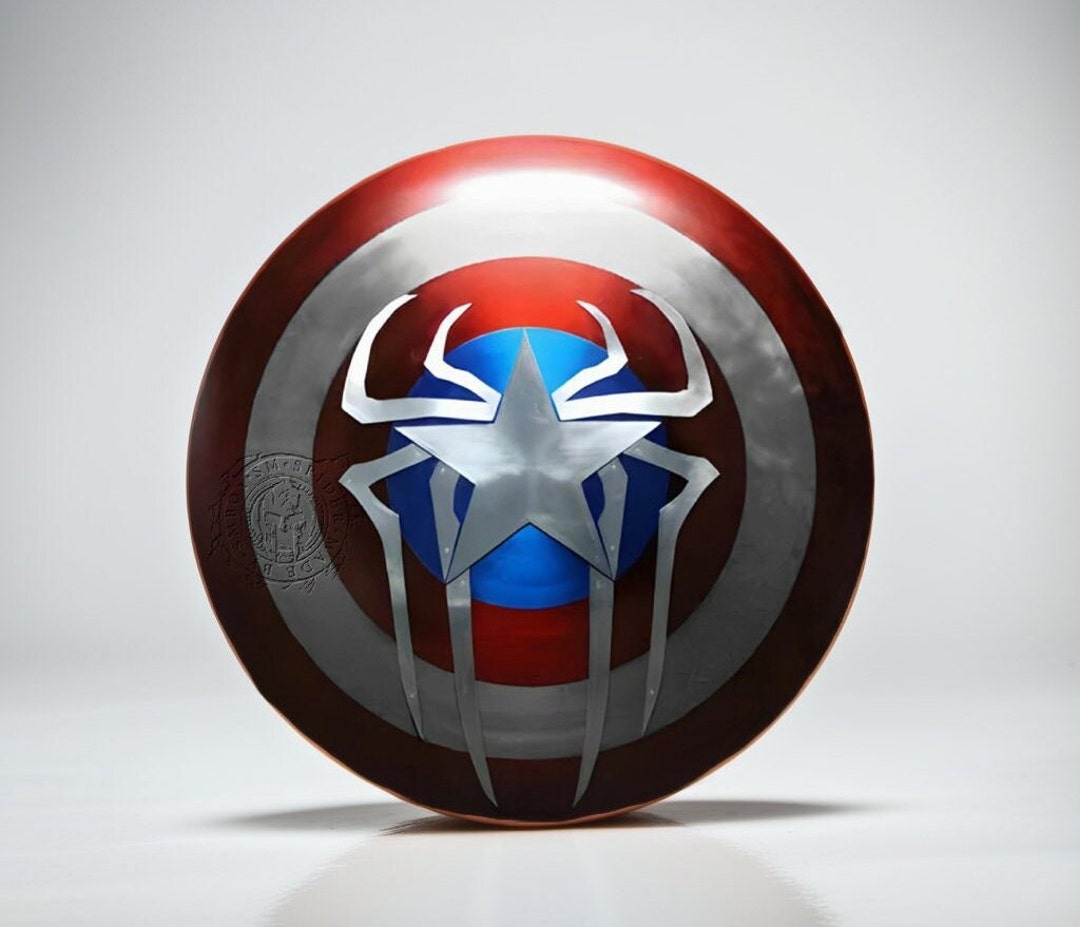 Handmade Captain America Shield Wall Hanging Custom Design Shield ...