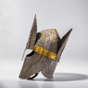 Lord of the Rings Elendil King's Helmet - Elite Knight Cosplay Armor ...