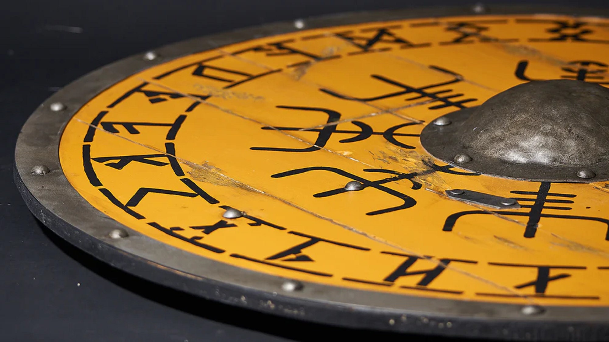 Vegvisir Wooden Viking Shield Knight Valhalla, Handmade Gift ...