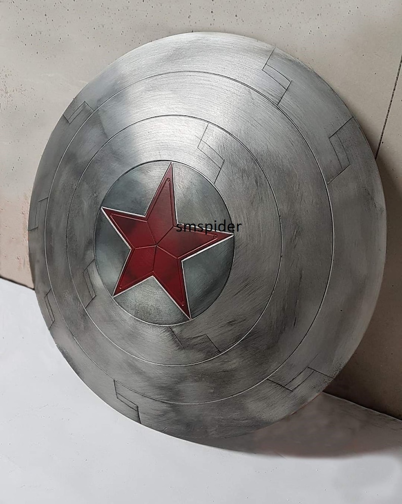 Captain America Bucky Custom Design Shield Collectible Décor Legend ...