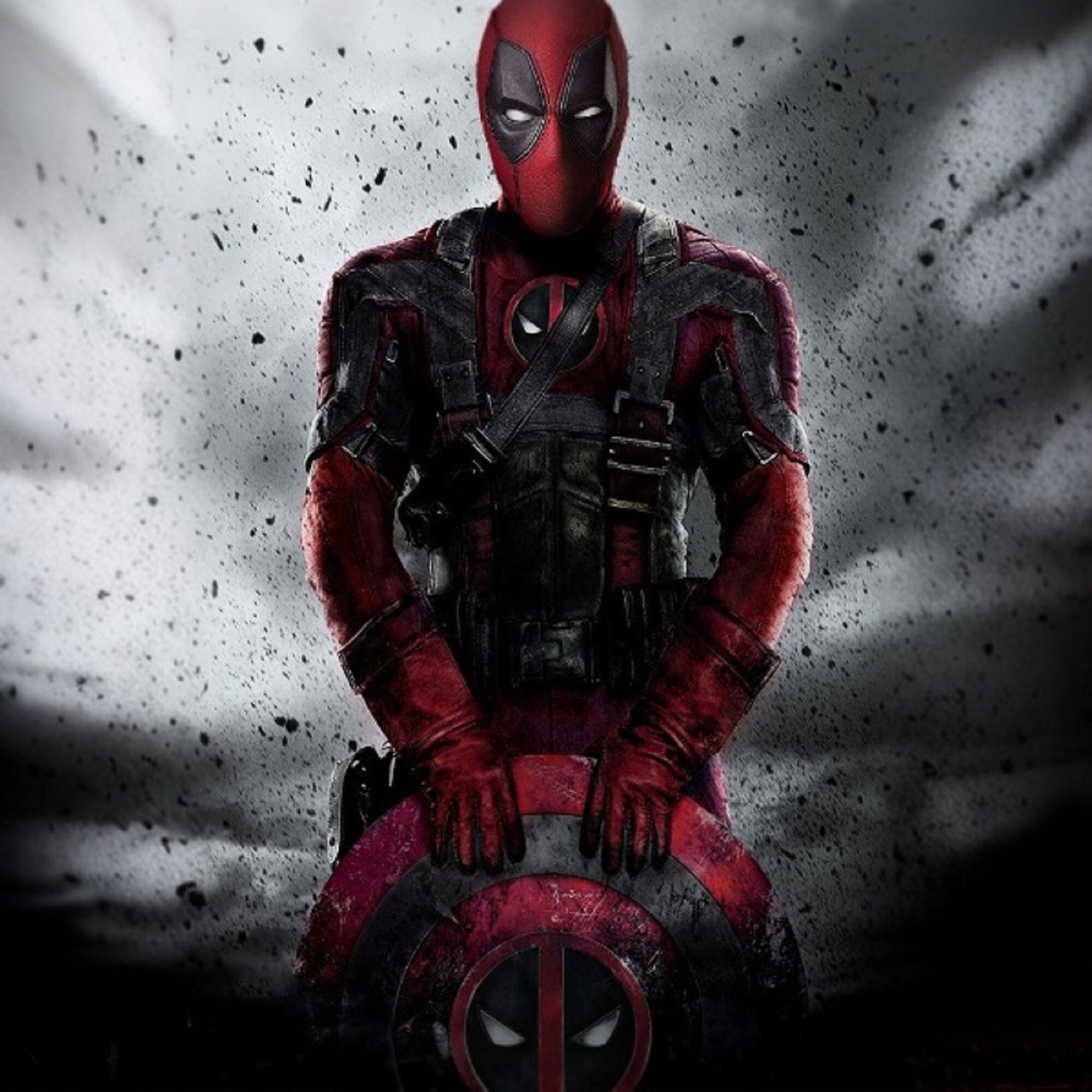Deadpool & Wolverine Deadpool Shield Captain Deadpool Costume ...