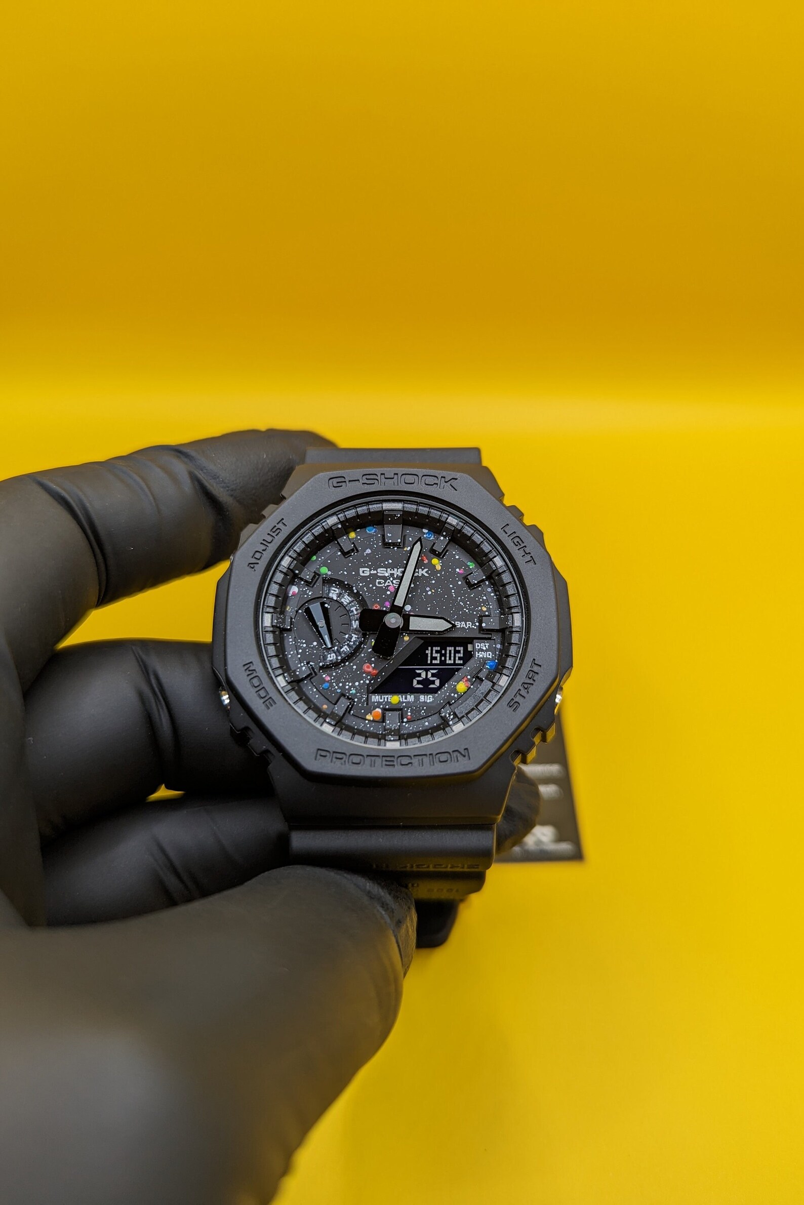 Custom Casio G-shock Painted by Hand - Galaxy - GA-2100 Casioak 44mm - Etsy