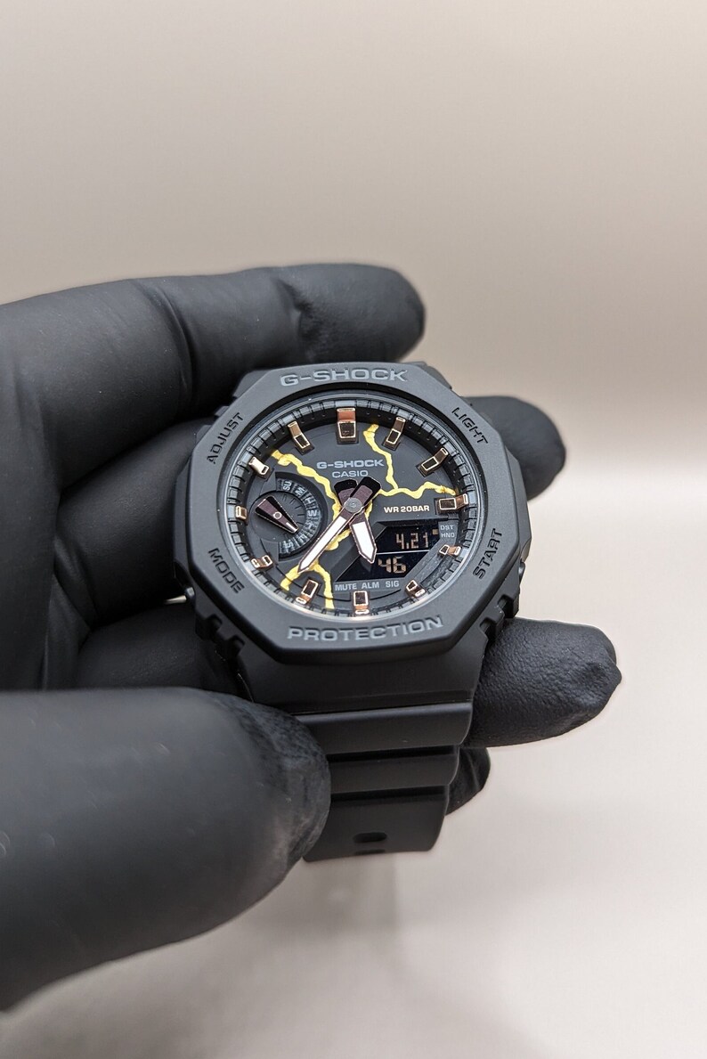 Custom Casio G-shock Painted by Hand Kintsugi GMA-S2100 Casioak 42mm - Etsy