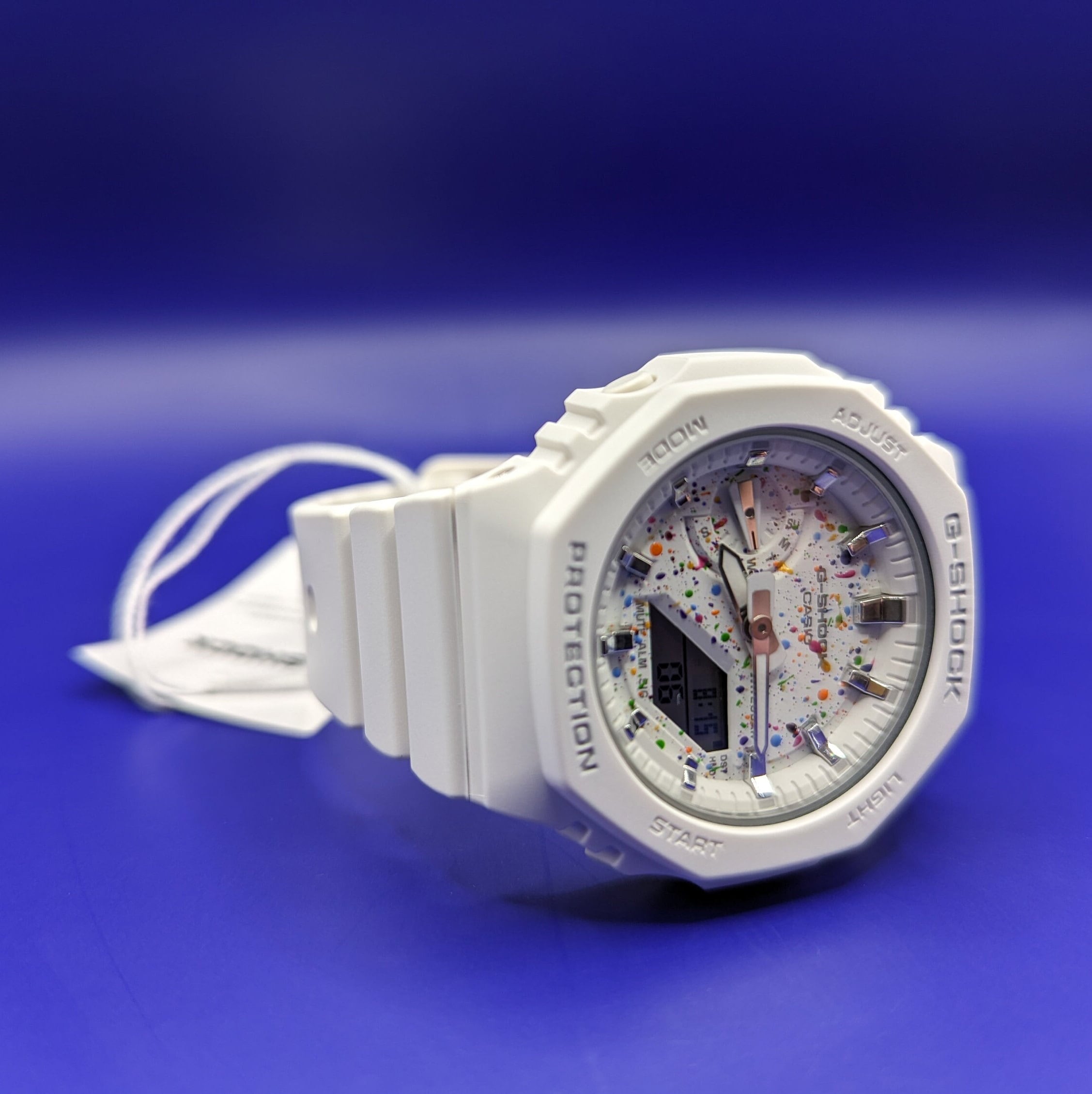 Custom Casio G-shock Painted by Hand - Confettis - GMA-S2100 Casioak ...