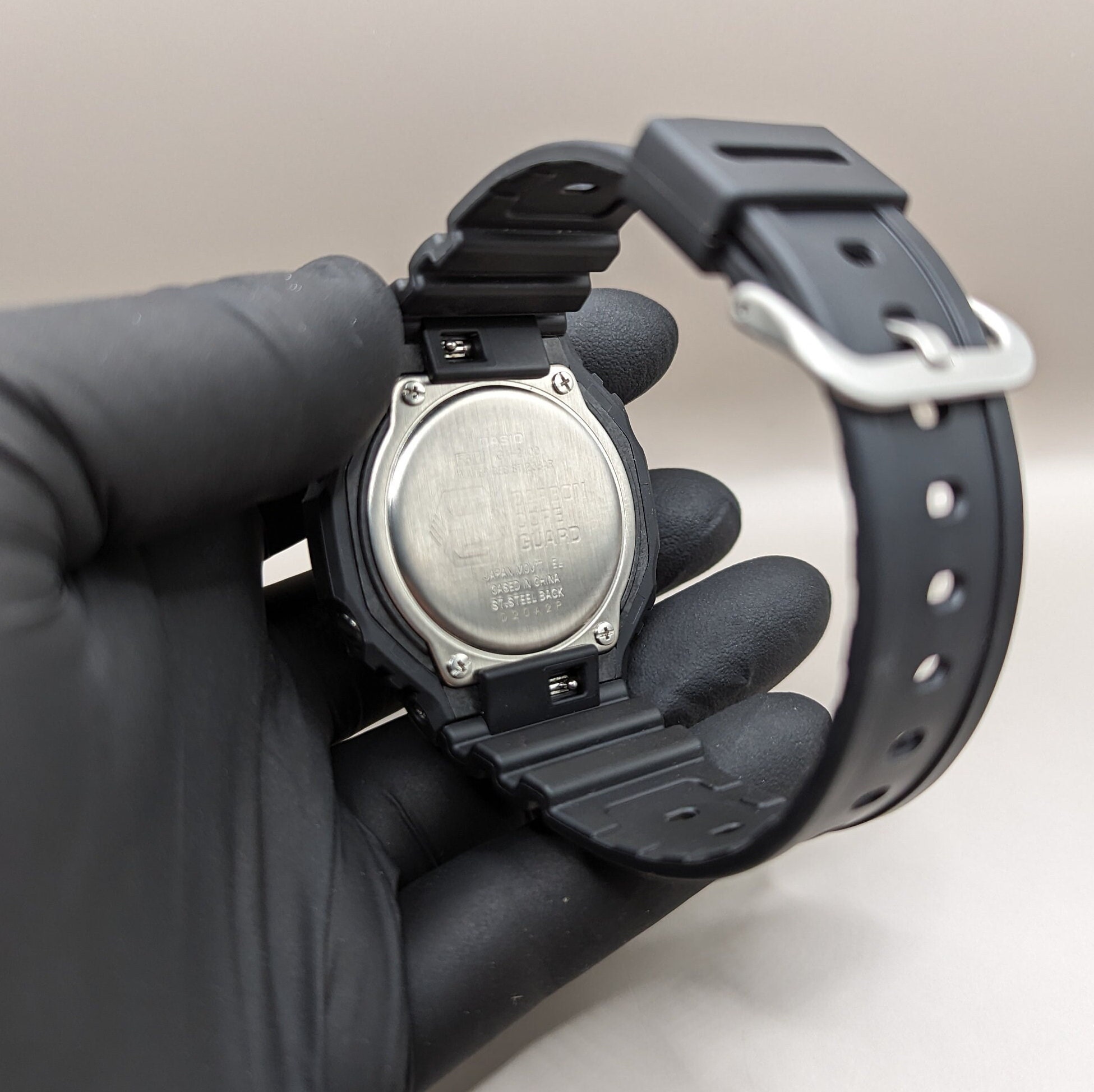 Custom Casio G-shock Painted by Hand - Golden Sky - Casioak GA-2100 ...