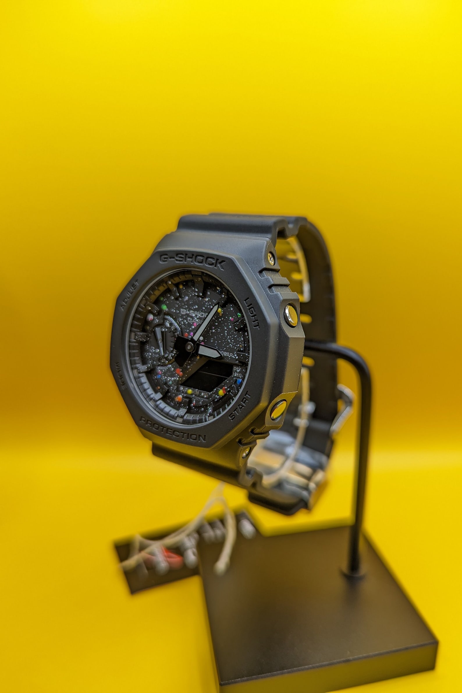 Custom Casio G-shock Painted by Hand - Galaxy - GA-2100 Casioak 44mm - Etsy