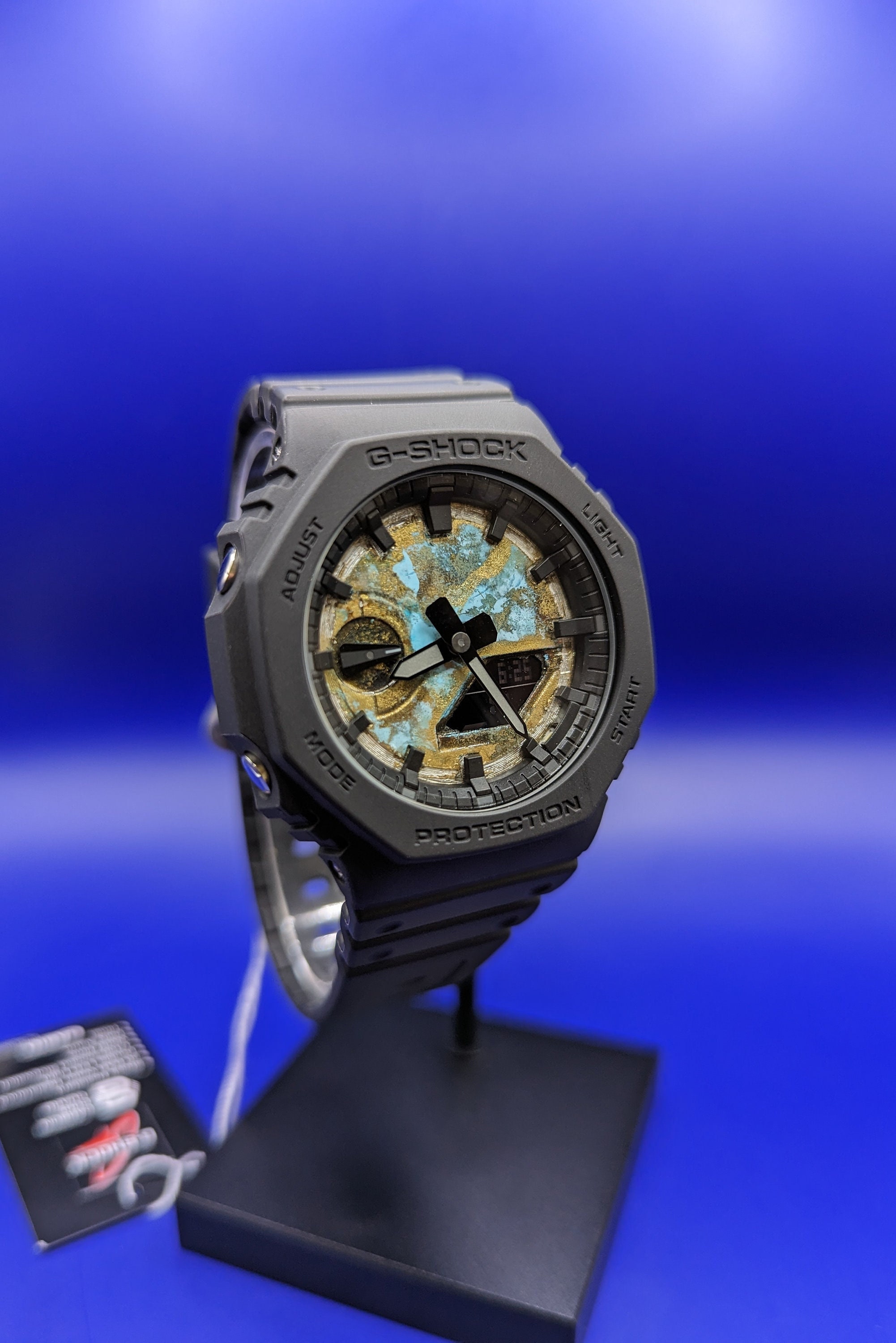 Custom Casio G-shock patina GA-2100 Custom Casioak 44mm - Etsy