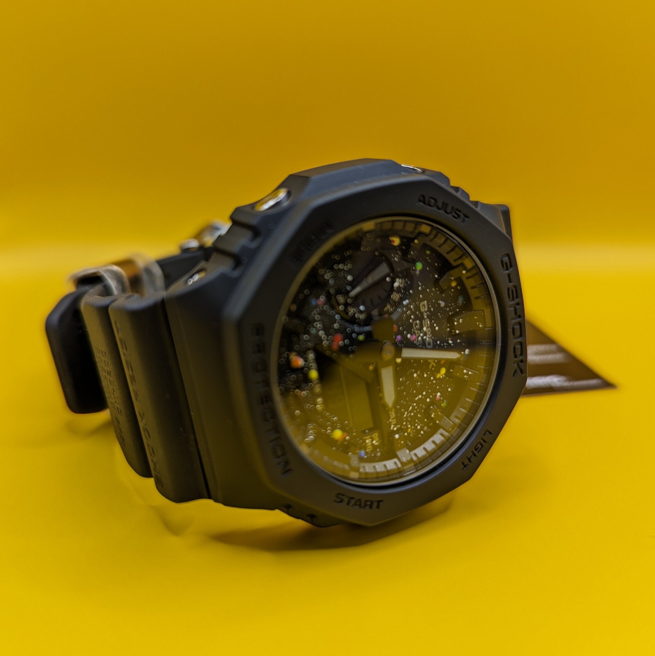 Custom Casio G-shock Painted by Hand - Galaxy - GA-2100 Casioak 44mm - Etsy